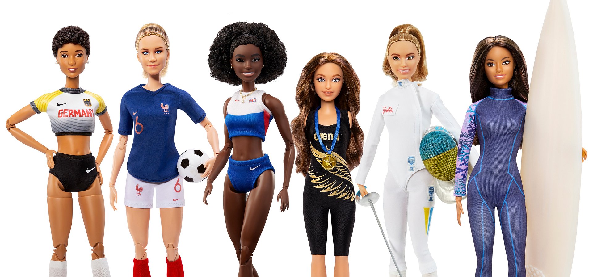 Barbie wyróżnia wybitne sportsmenki - Barbie Shero 2020